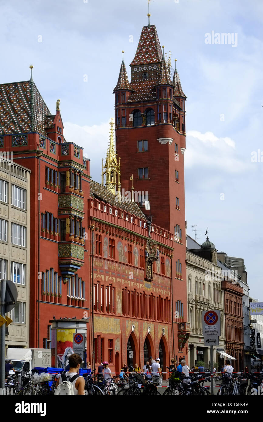 Town Hall of Basel Stock Photo - Alamy