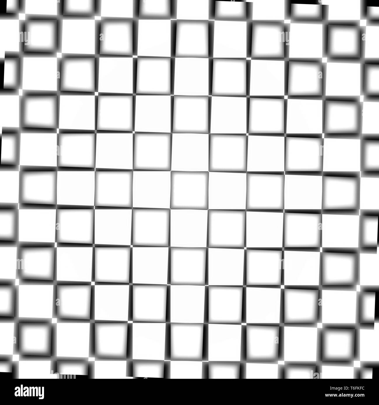 Black And White Squares Background