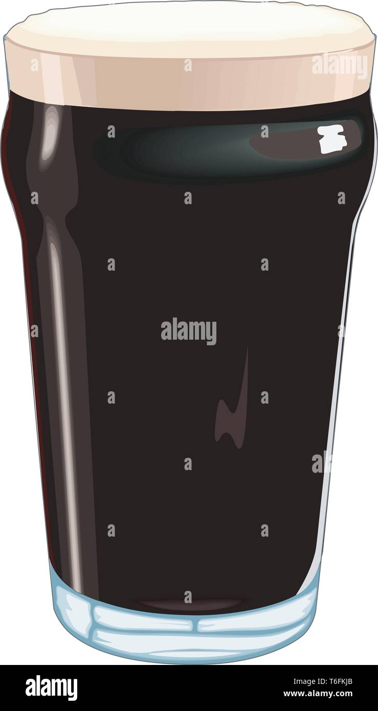 Dry Stout Vector Illustration Stock Vector Image & Art - Alamy