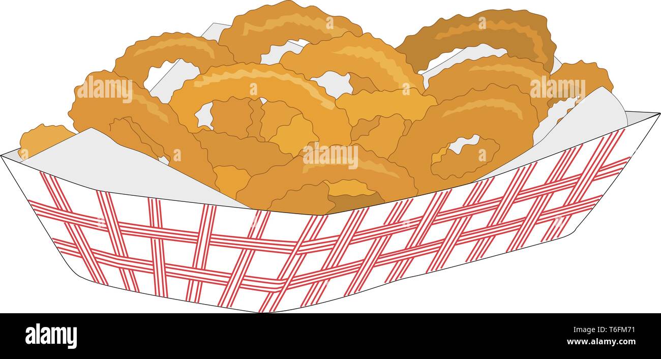 Onion Rings Clipart