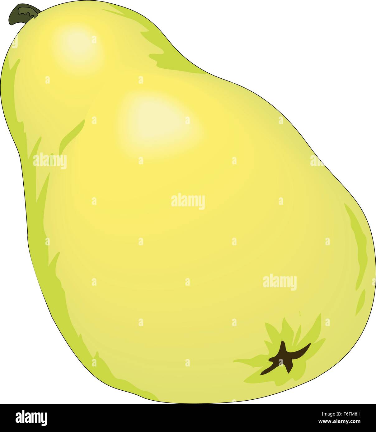 Pear Vector Illustration Stock Vector Image & Art - Alamy