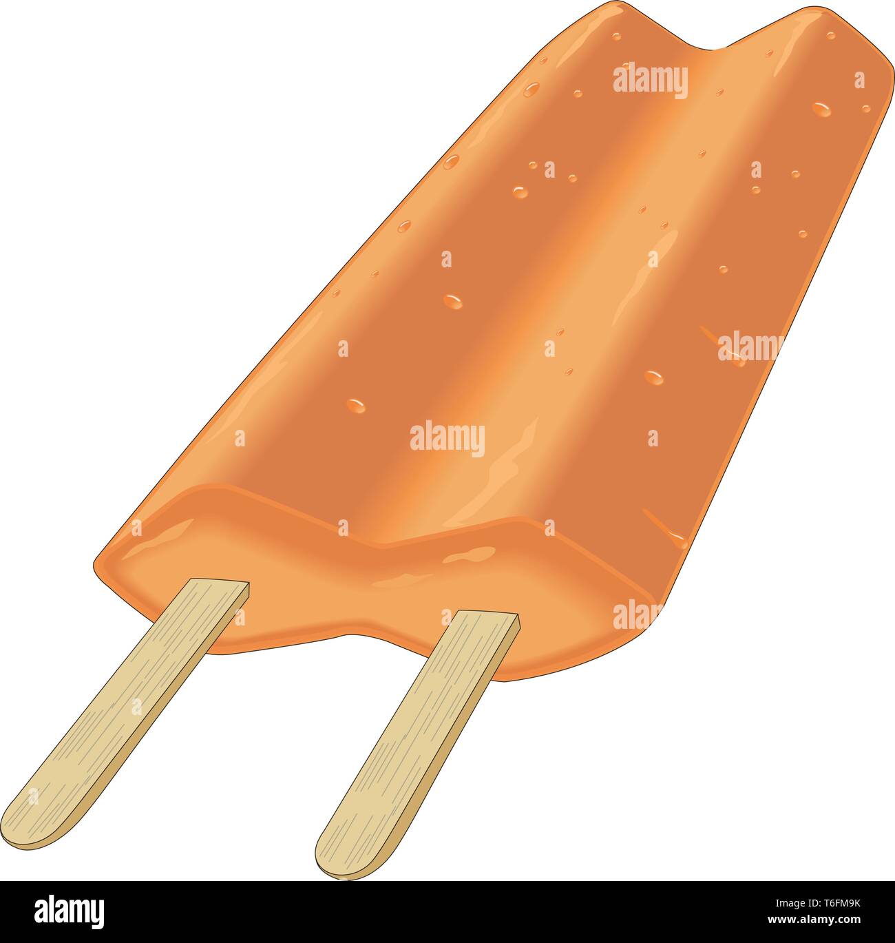Popsicle Vector Illustration Stock Vector Image & Art - Alamy