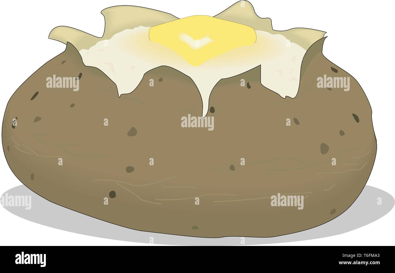 Potato illustration hi-res stock photography and images - Alamy