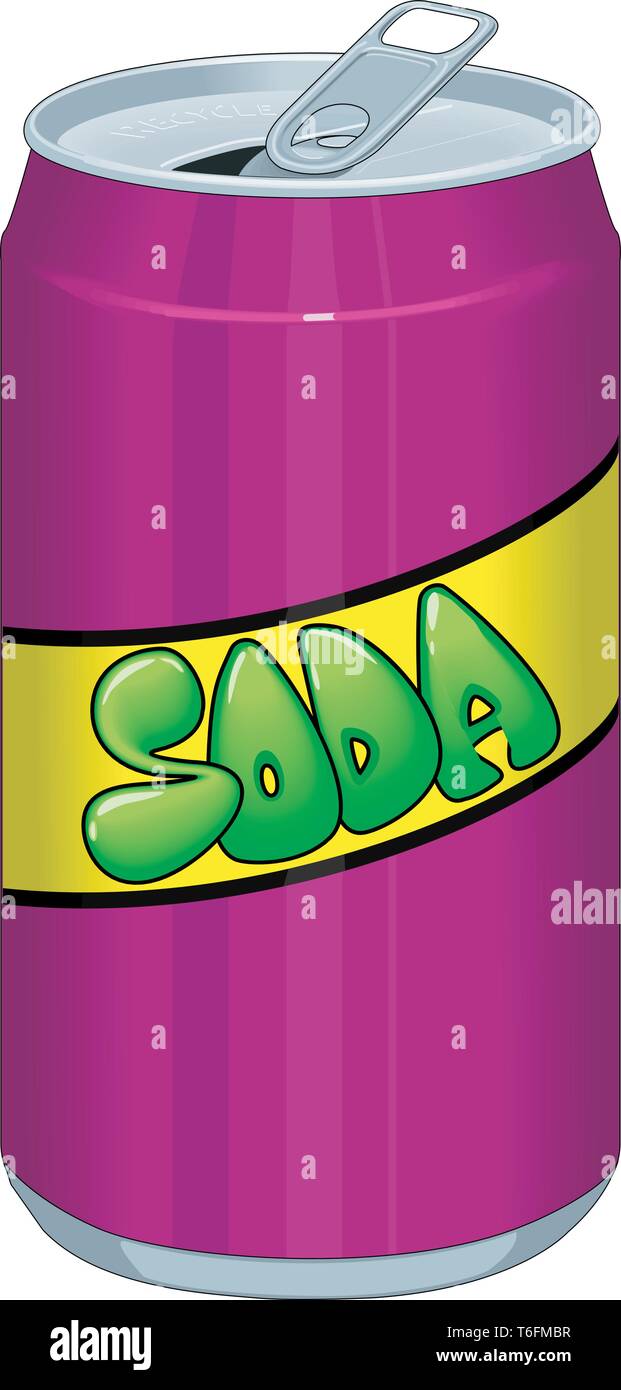 Soda Pop Vector Illustration Stock Vector Image & Art - Alamy
