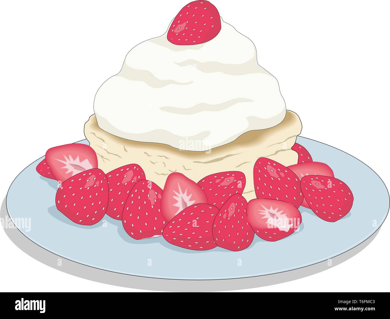 Strawberry Shortcake Vector