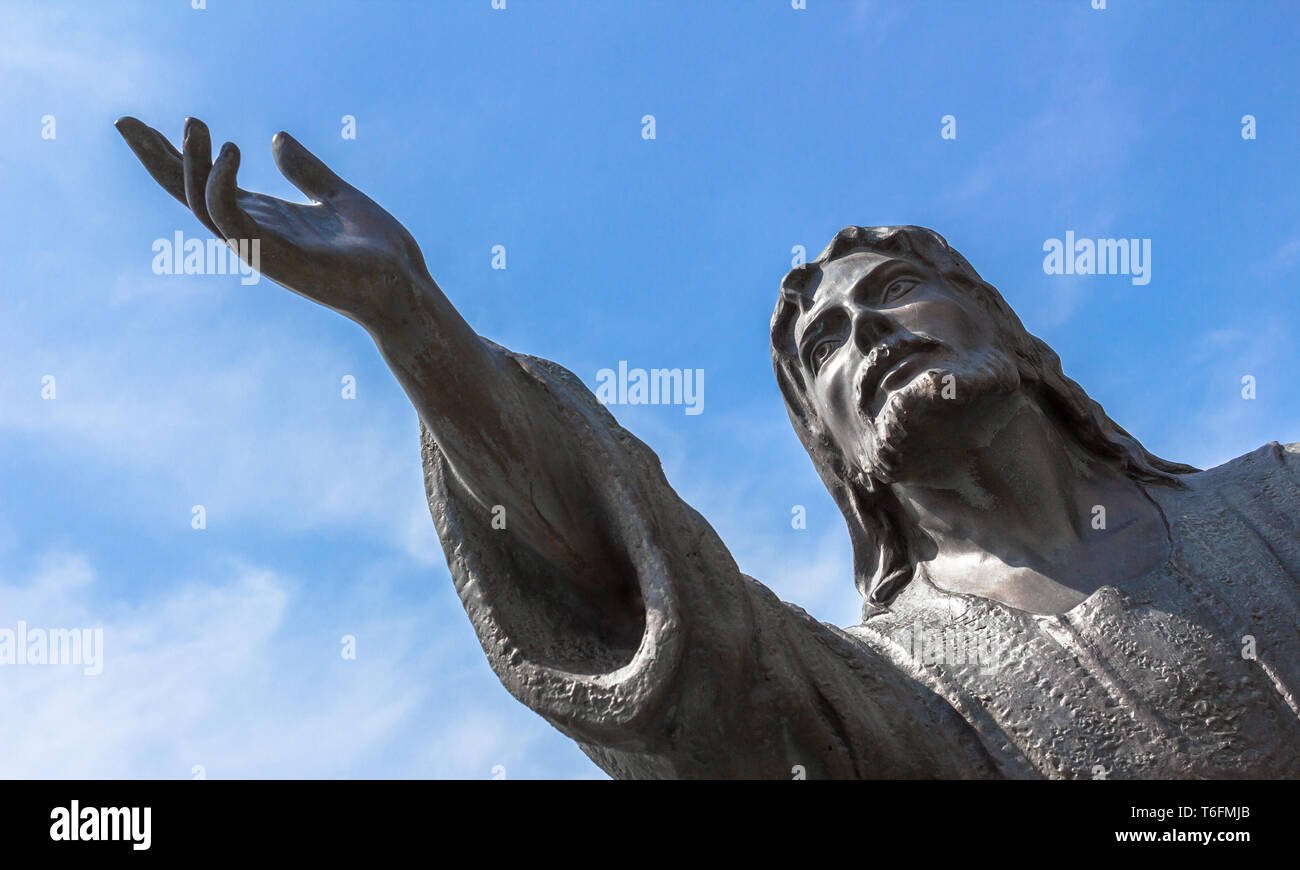 Christ the redeemer statue hand hi-res stock photography and images - Alamy