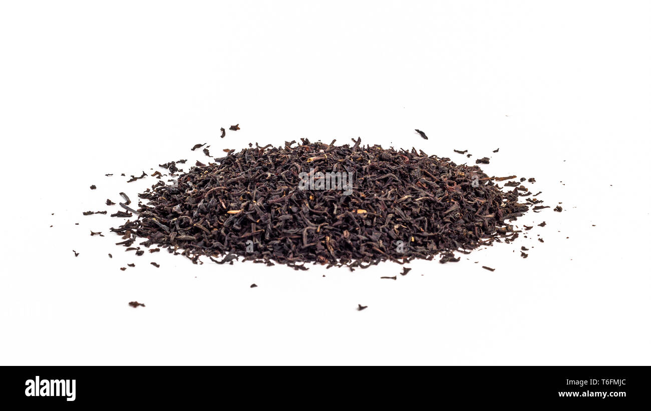 Back tea isolated Stock Photo - Alamy