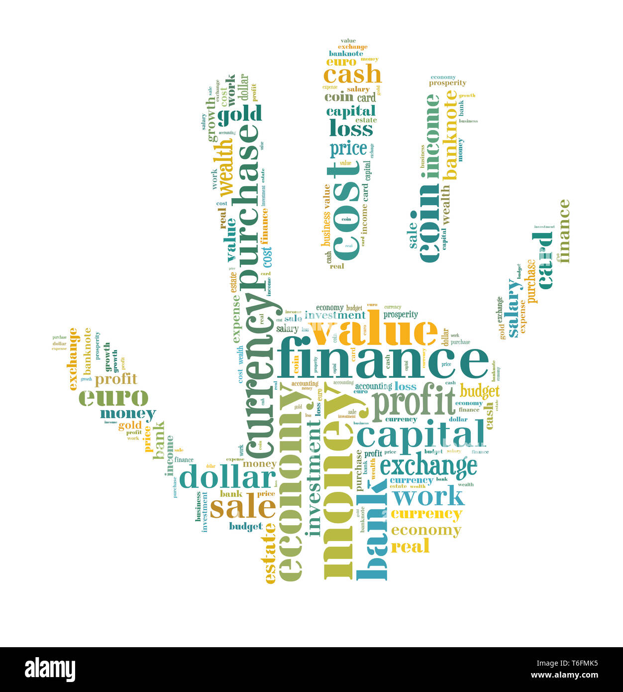 Hand business growth market Cut Out Stock Images & Pictures - Alamy