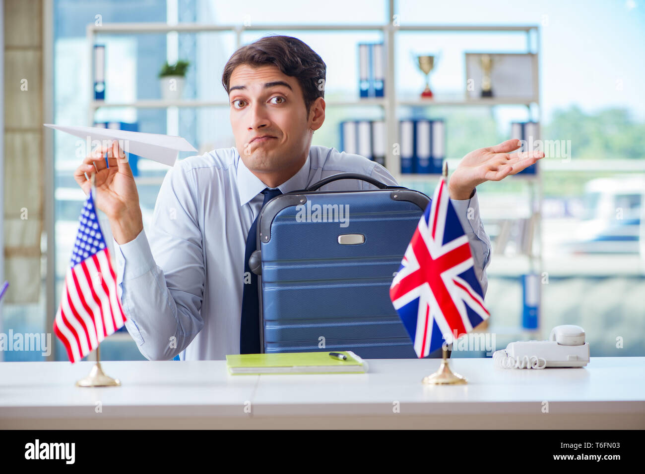 Frustrated traveler cruise hi-res stock photography and images - Alamy