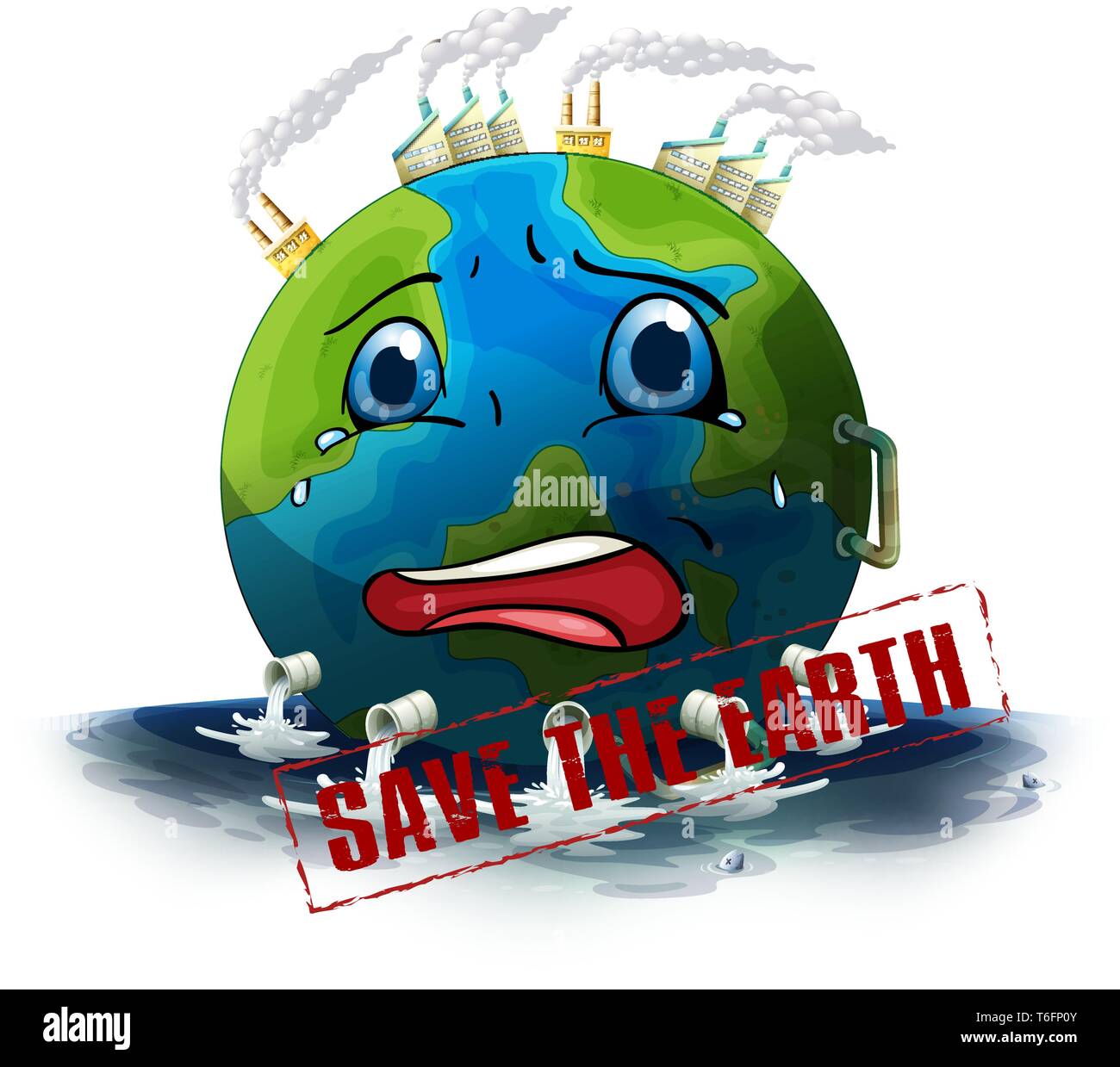 Save the earth icon illustration Stock Vector Image & Art - Alamy