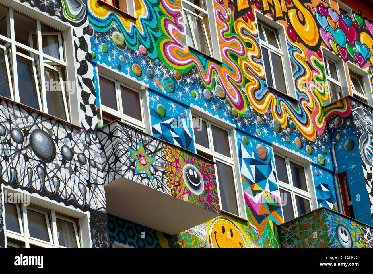 House facades paintings hi-res stock photography and images - Alamy