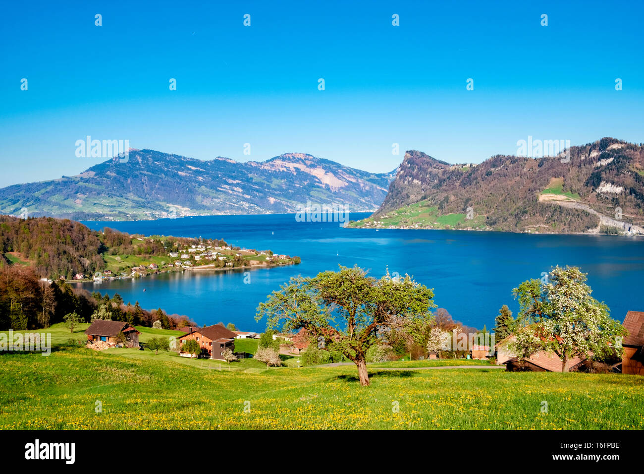 Weggis town hi-res stock photography and images - Alamy