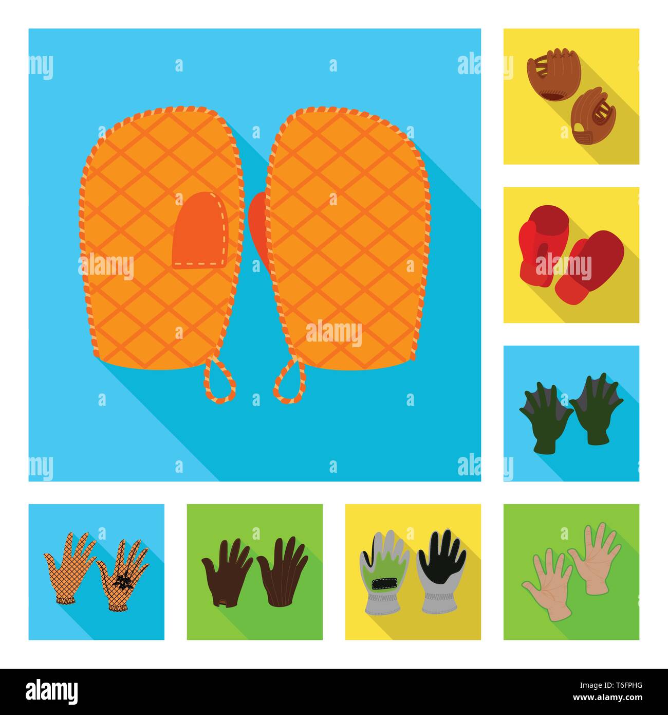 Vector design of own and textile icon. Set of own and safety vector ...