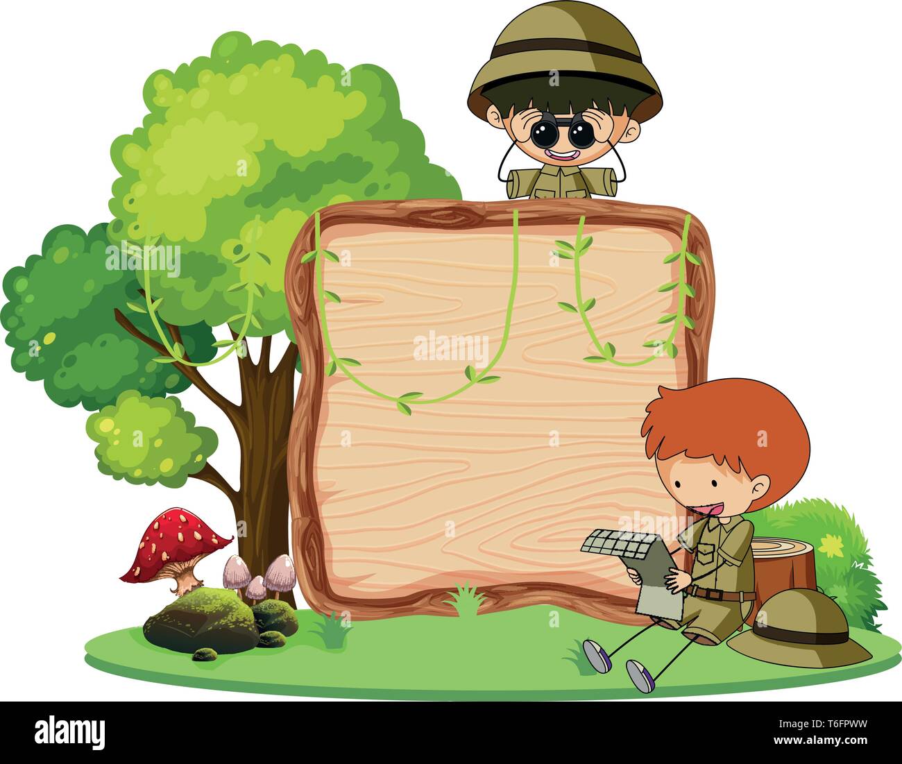 Boy scout uniform Stock Vector Images - Alamy