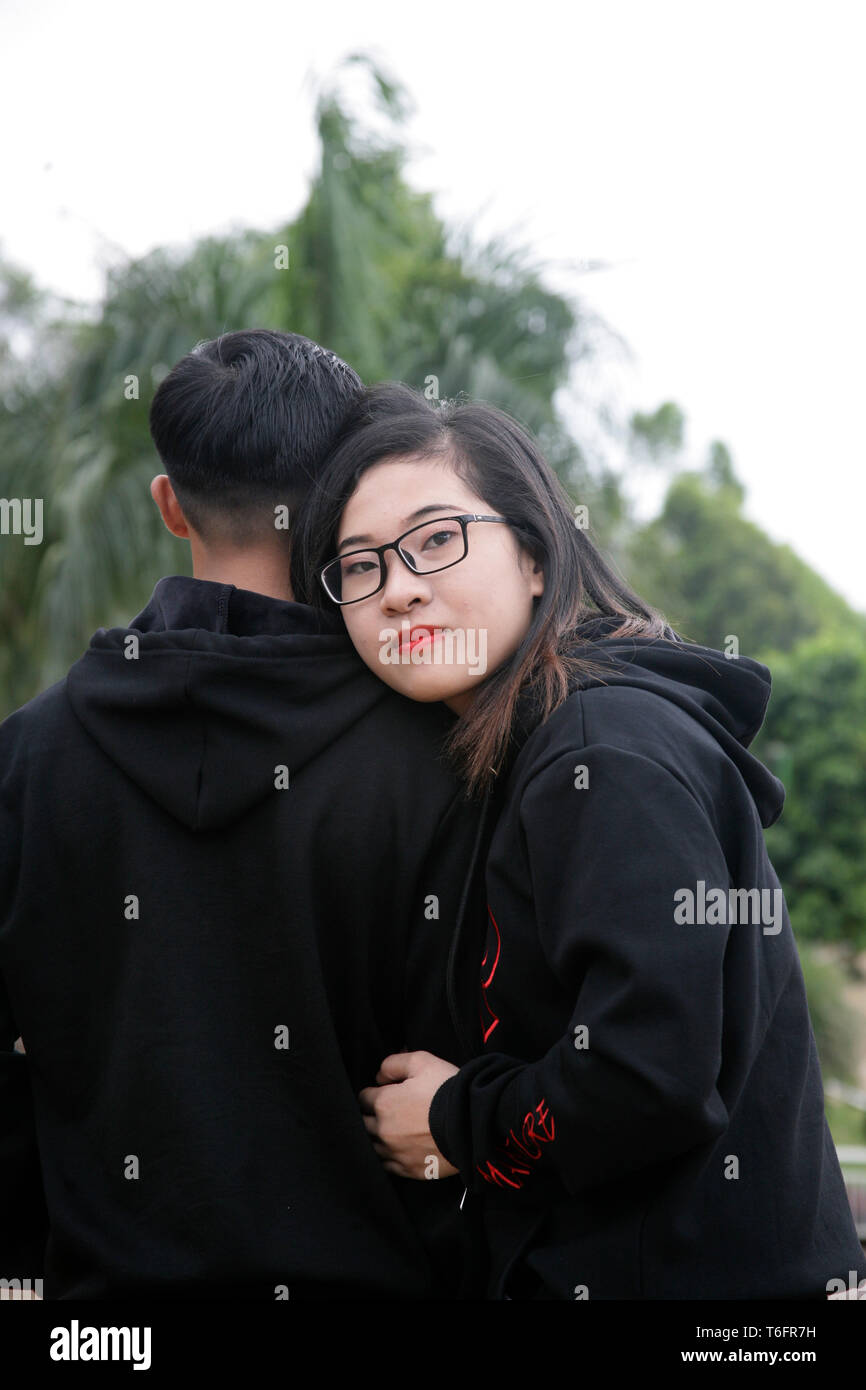 Girl photo is based on the boy Stock Photo - Alamy