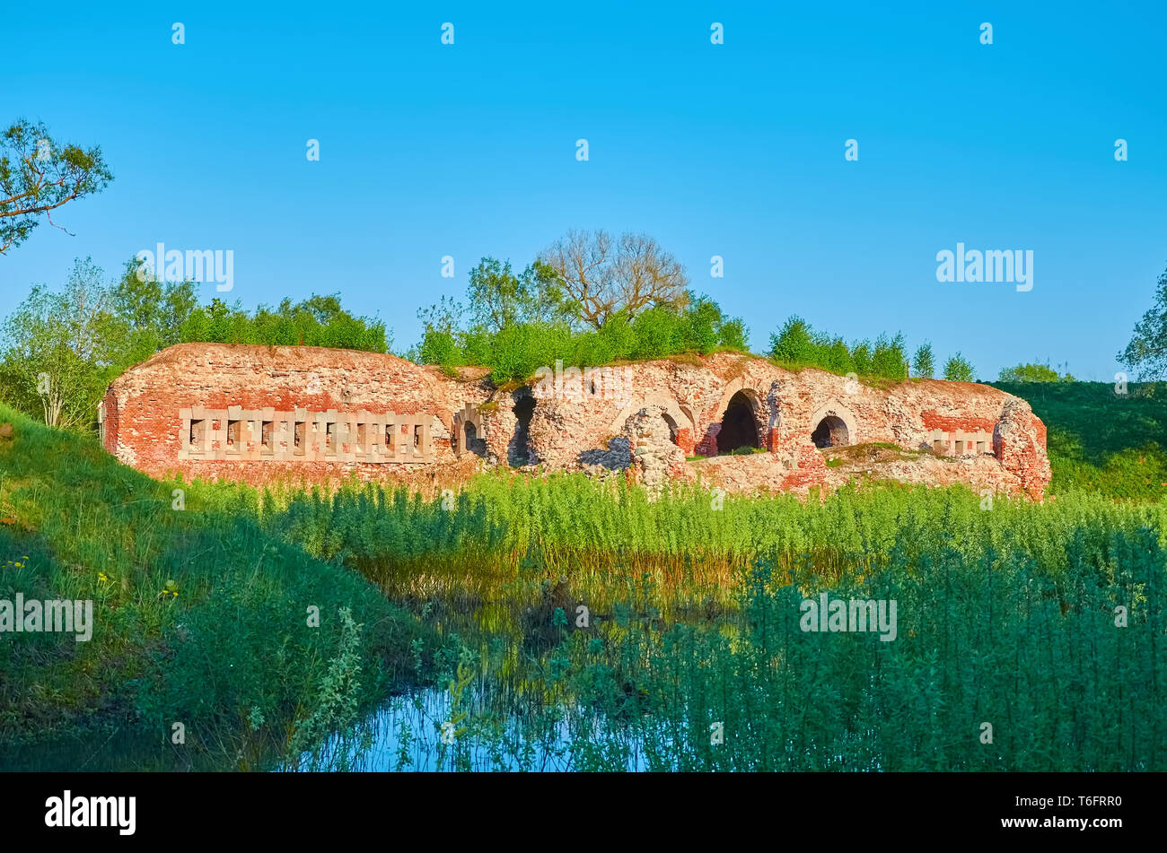 Old Fortress in Daugavpils Stock Photo - Alamy