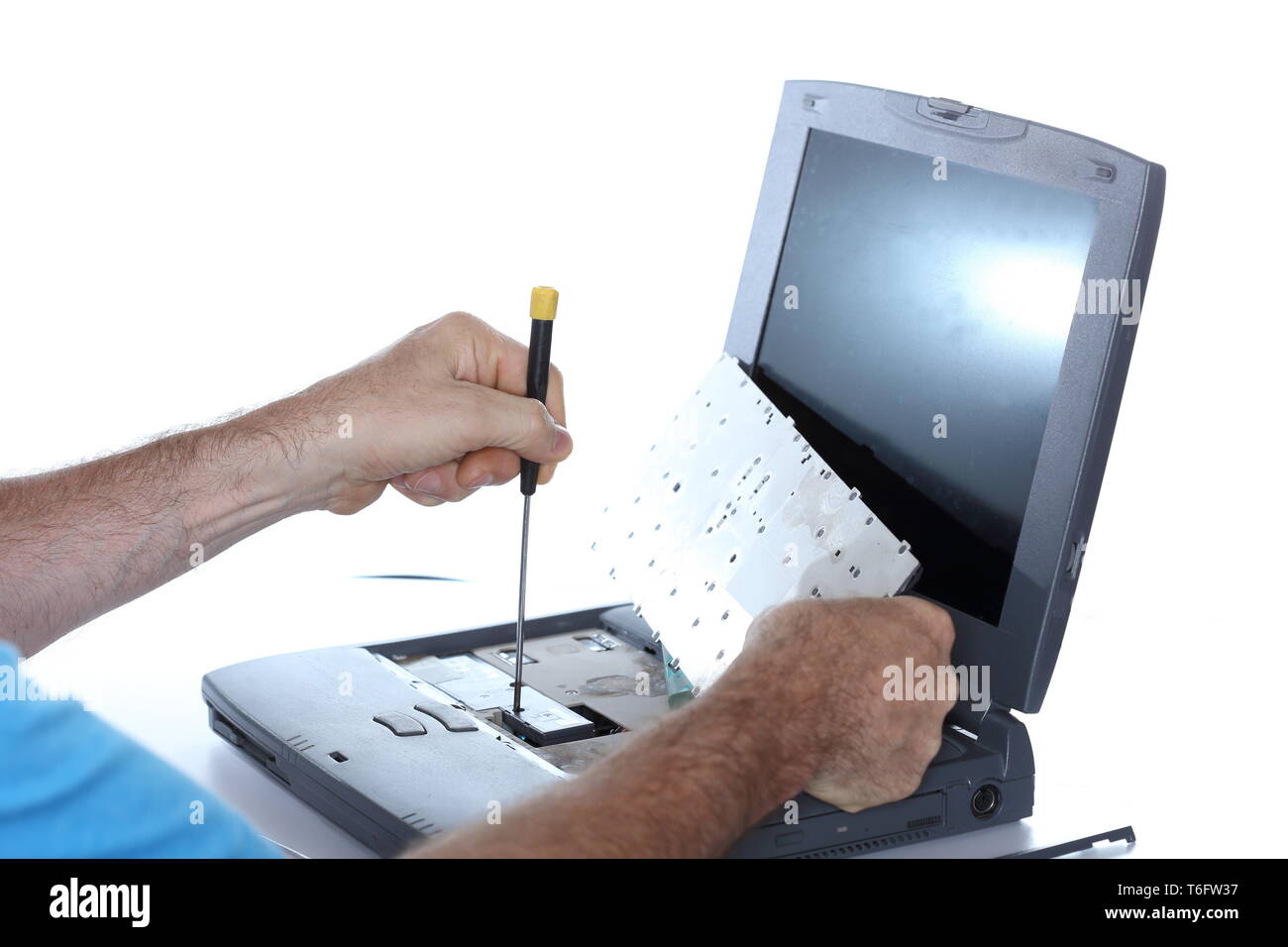 Worker concentrating hi-res stock photography and images - Alamy