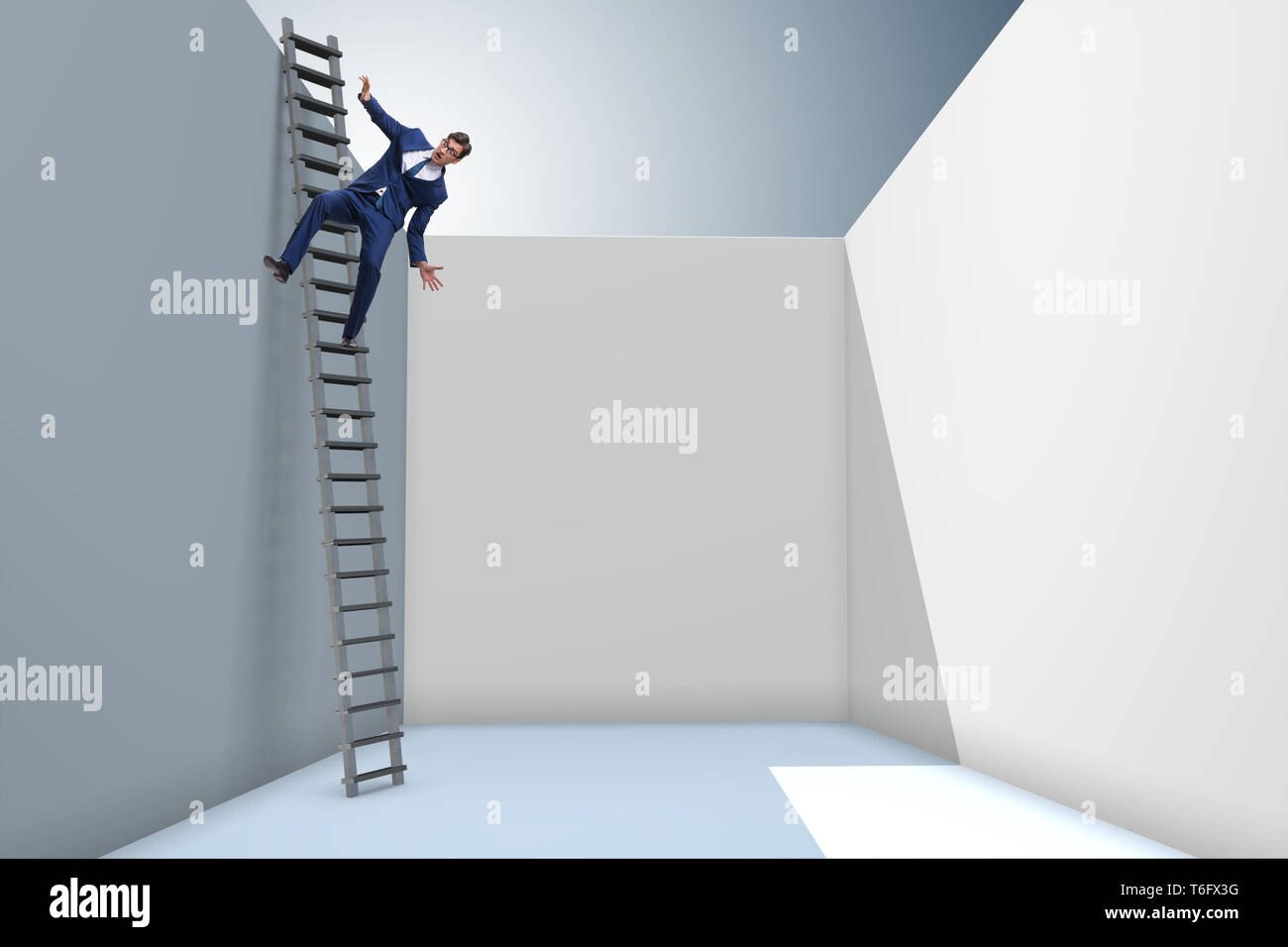 Avoiding ladder hi-res stock photography and images - Alamy