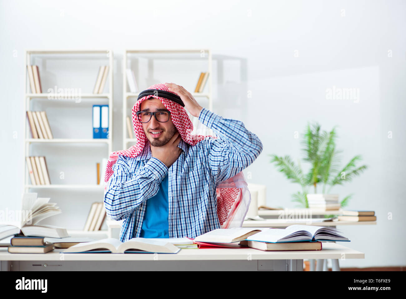 Tired arab man project hi-res stock photography and images - Alamy