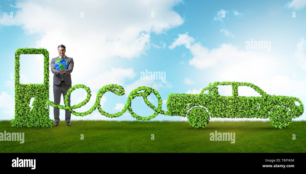 Eco friendly car powered by alternative energy Stock Photo - Alamy