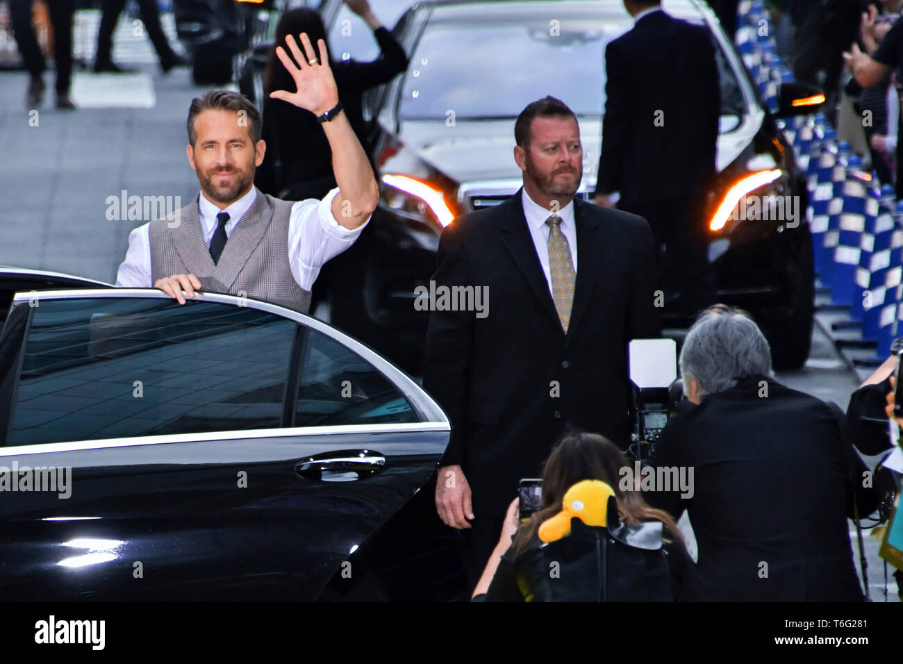 Ryan Reynolds attending the 'Pokémon Detective Pikachu' world premiere ...