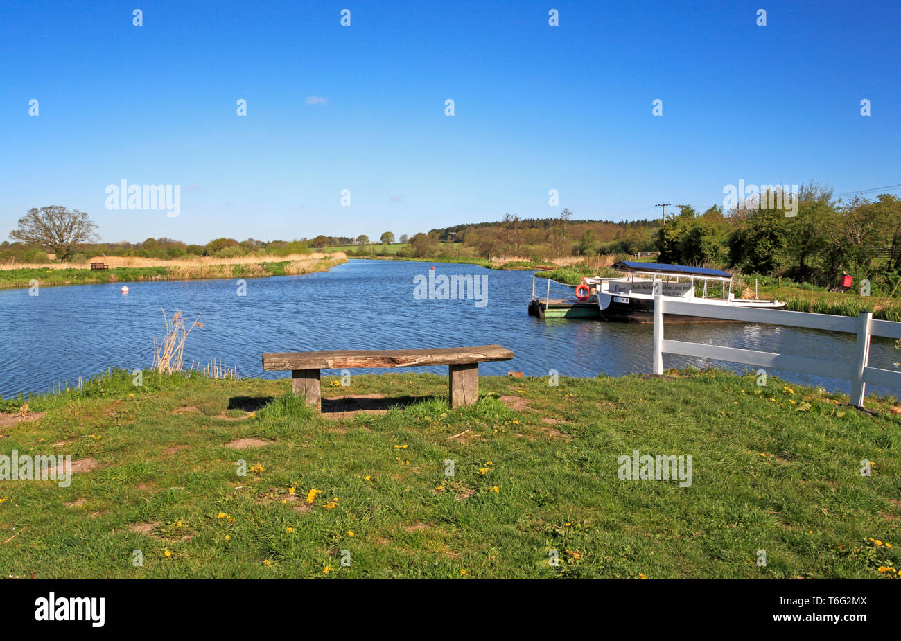 A view of the Mill Pool and old North Walsham and Dilham Canal at ...