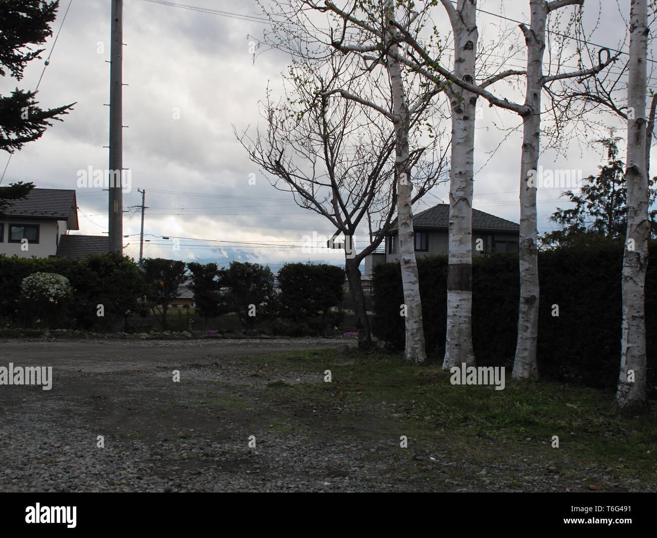 Street of Saku, Japan Stock Photo - Alamy