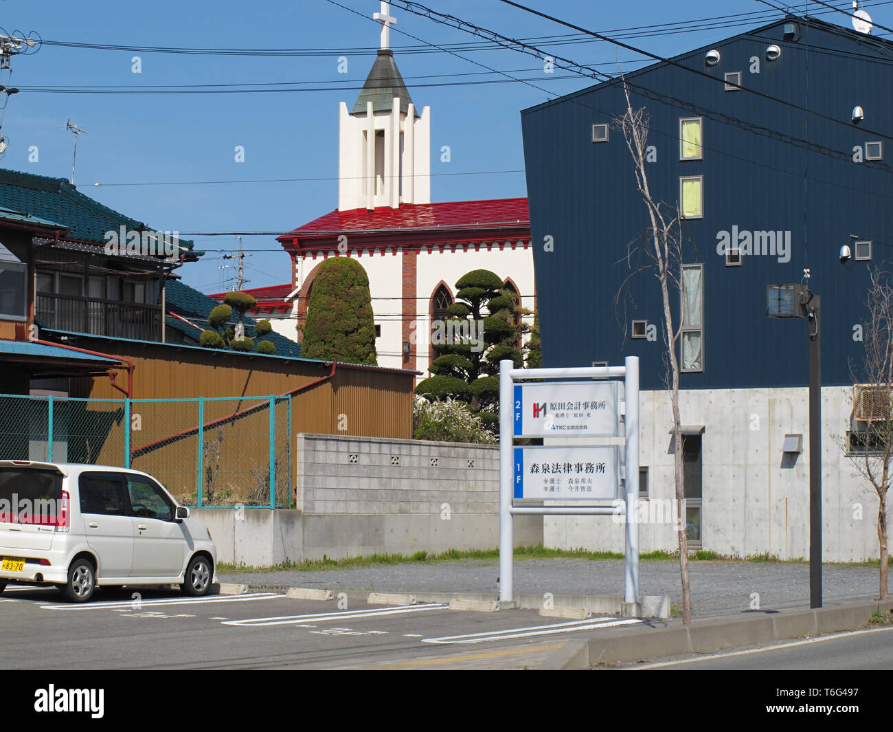 Streets of Saku, Japan Stock Photo - Alamy