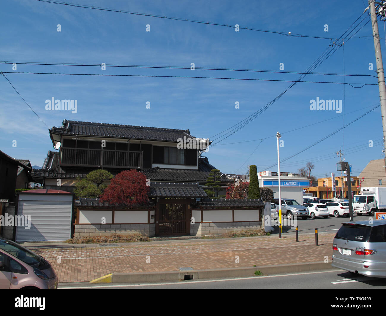 Streets of Saku, Japan Stock Photo - Alamy