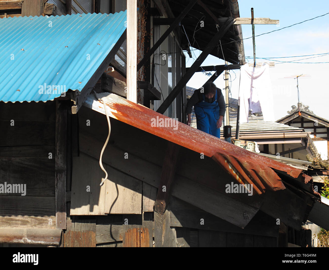 Buildings in Saku city, Japan Stock Photo - Alamy