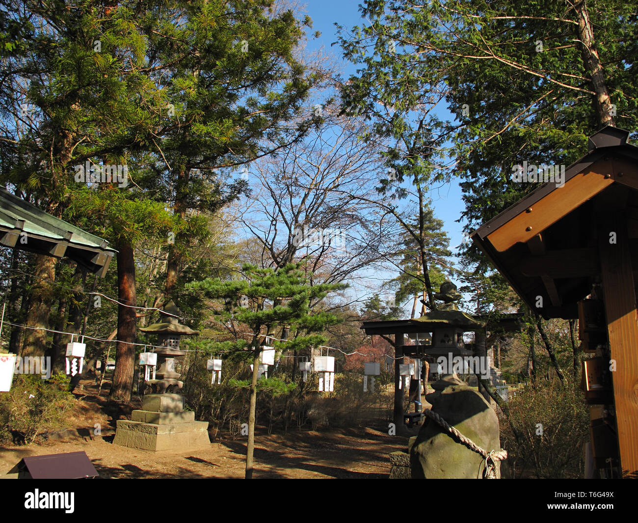 Gardens in Saku, Japan Stock Photo - Alamy