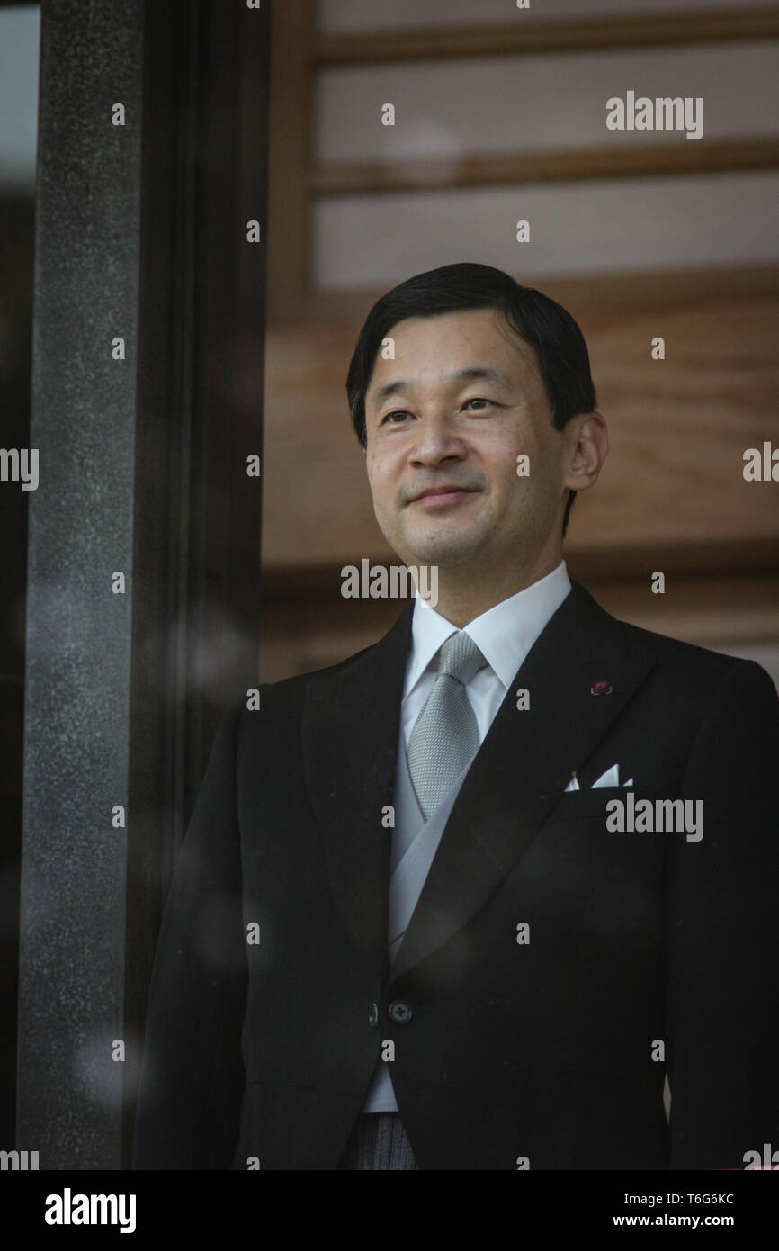Crown Prince Naruhito (now Emeror Naruhito), during the birthday ...