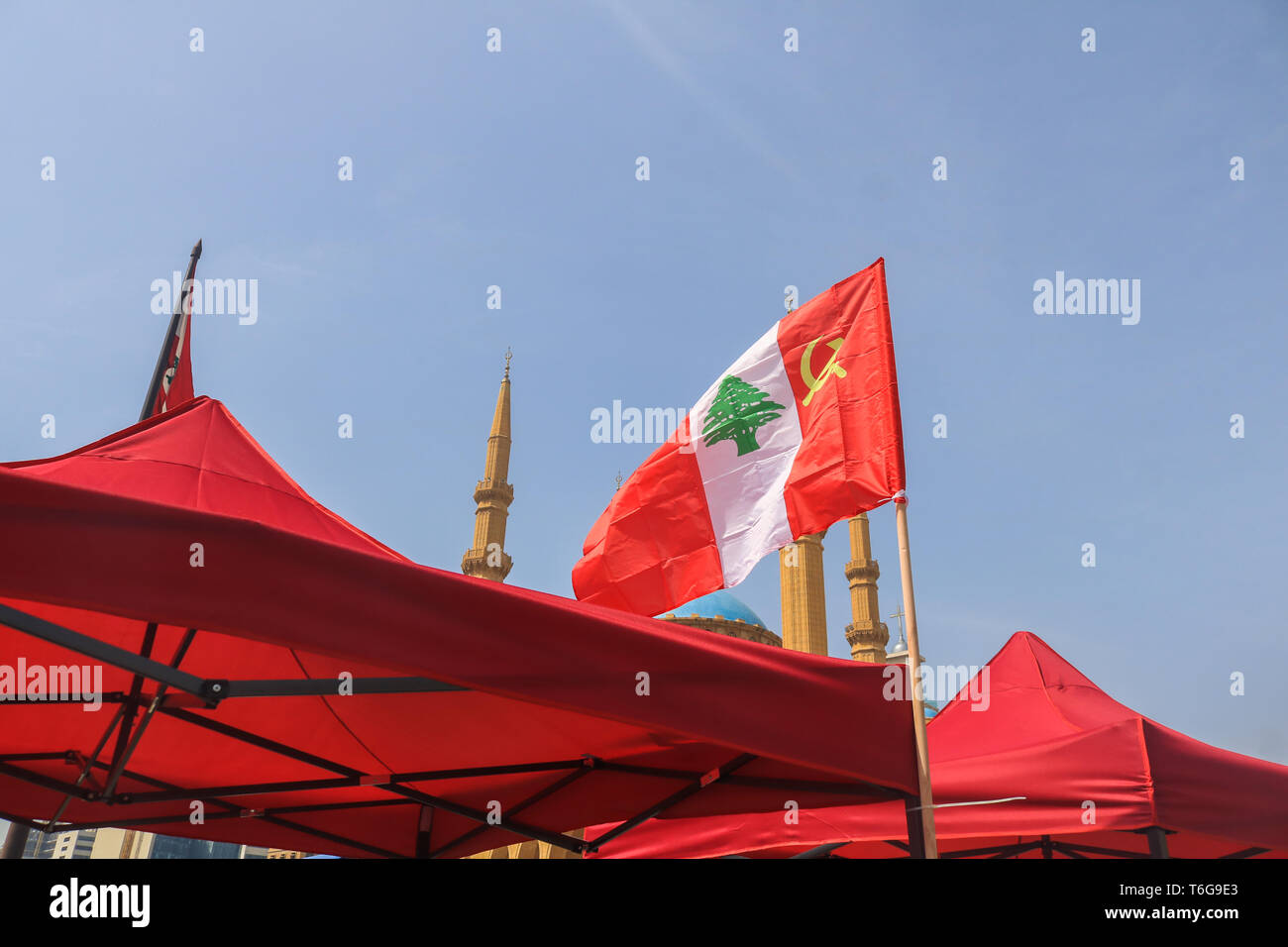 Lebanese communist party hi-res stock photography and images - Alamy