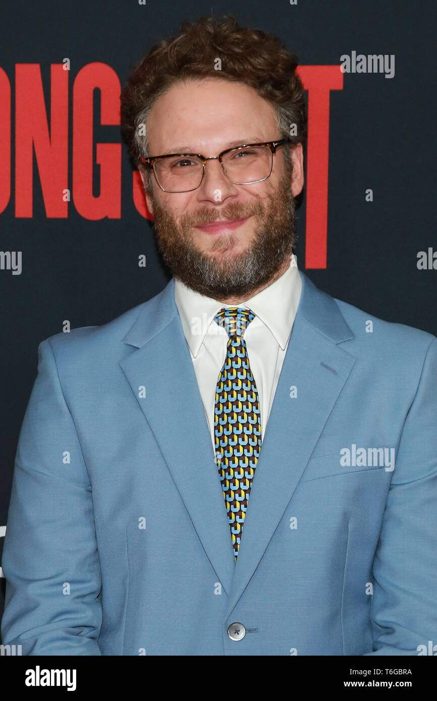 Seth Rogen at arrivals for LONG SHOT Premiere, AMC Loews Lincoln Square ...