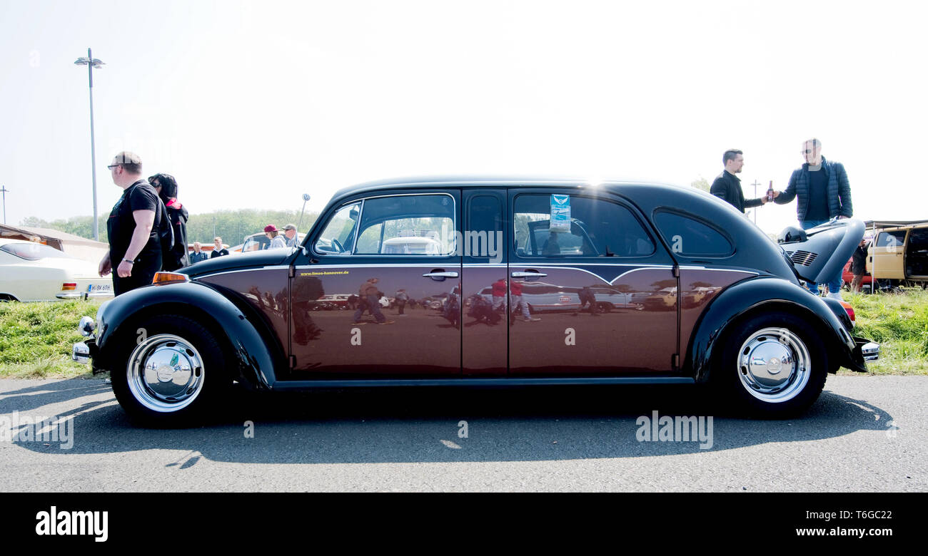 Hanover, Germany. 01st May, 2019. A VW Beetle, in a long version ...