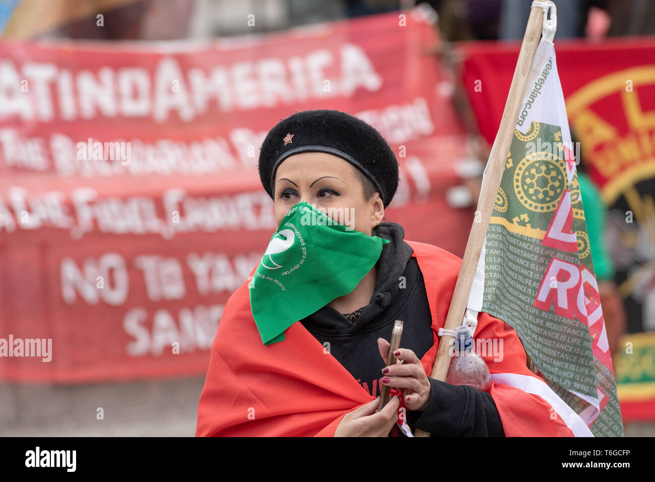 London, UK. 1st May 2019. May Day Labour rally and March with Trade ...