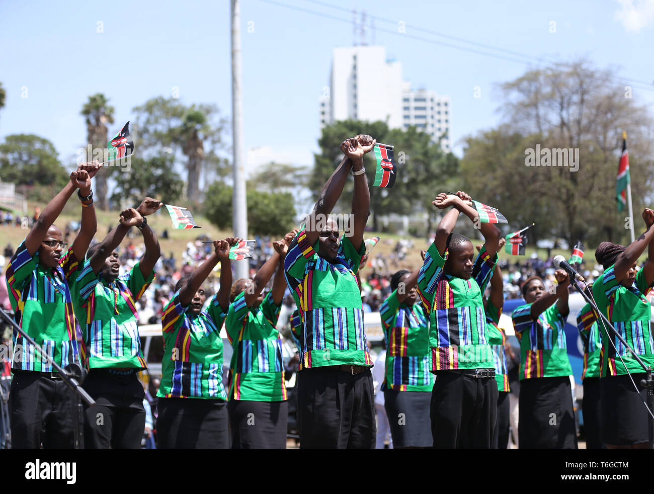 Celebration kenya flag event hi-res stock photography and images - Alamy