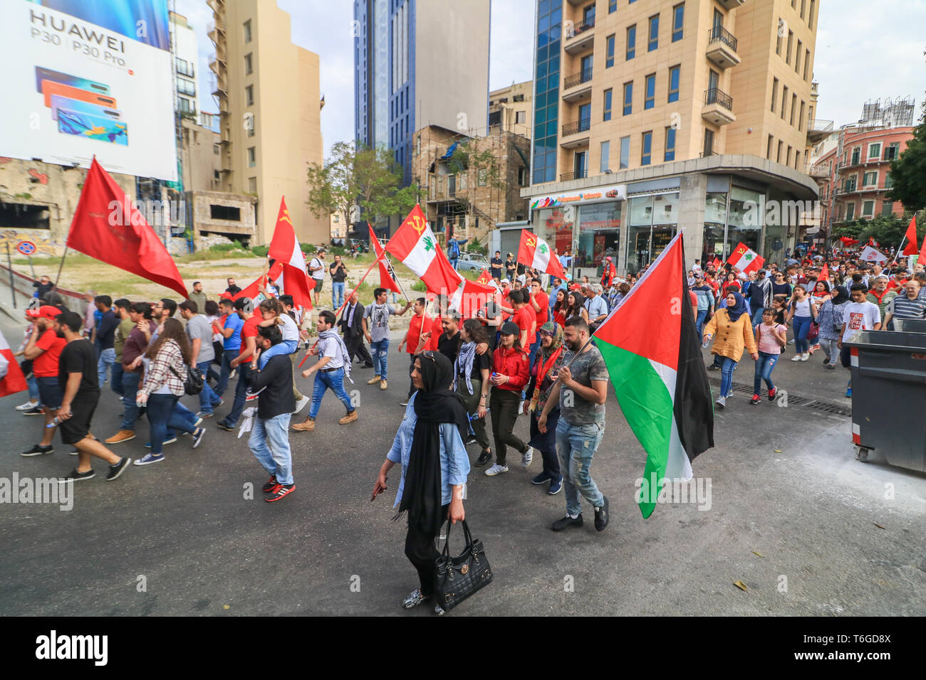 Lebanese communist party hi-res stock photography and images - Alamy