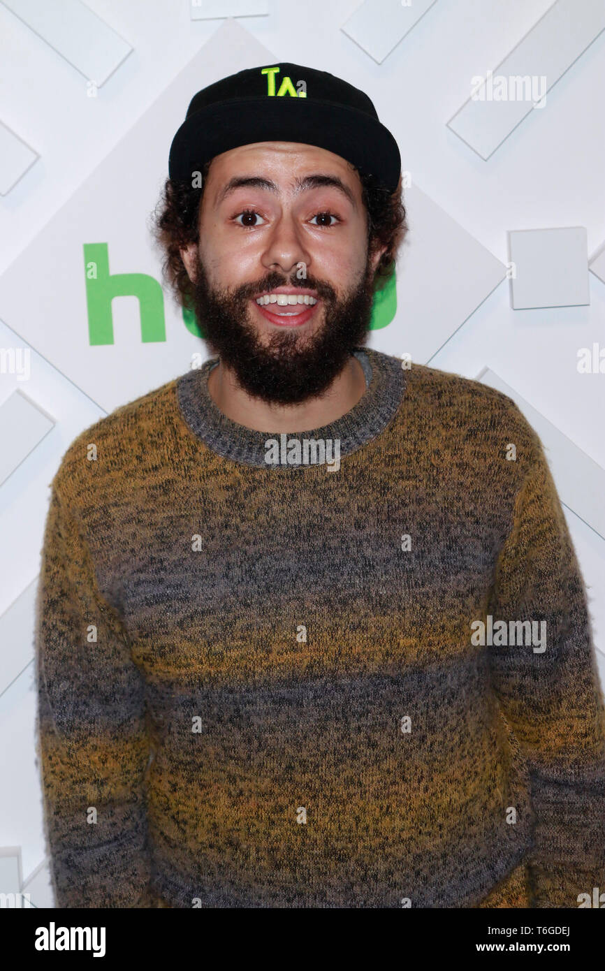 New York, NY, USA. 1st May, 2019. Ramy Youssef at the Hulu 2019 Upfront ...