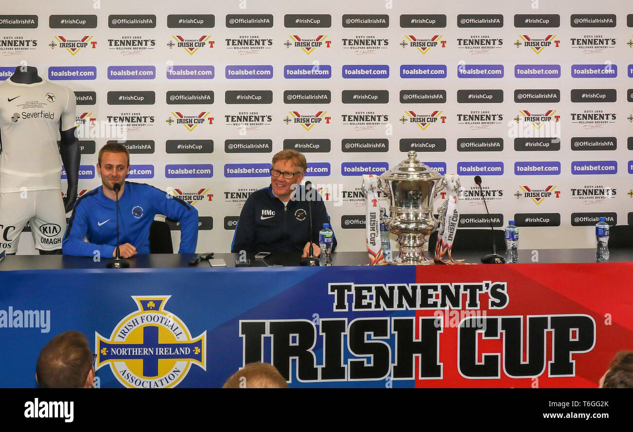 Mcconkey ballinamallard manager hi-res stock photography and images - Alamy