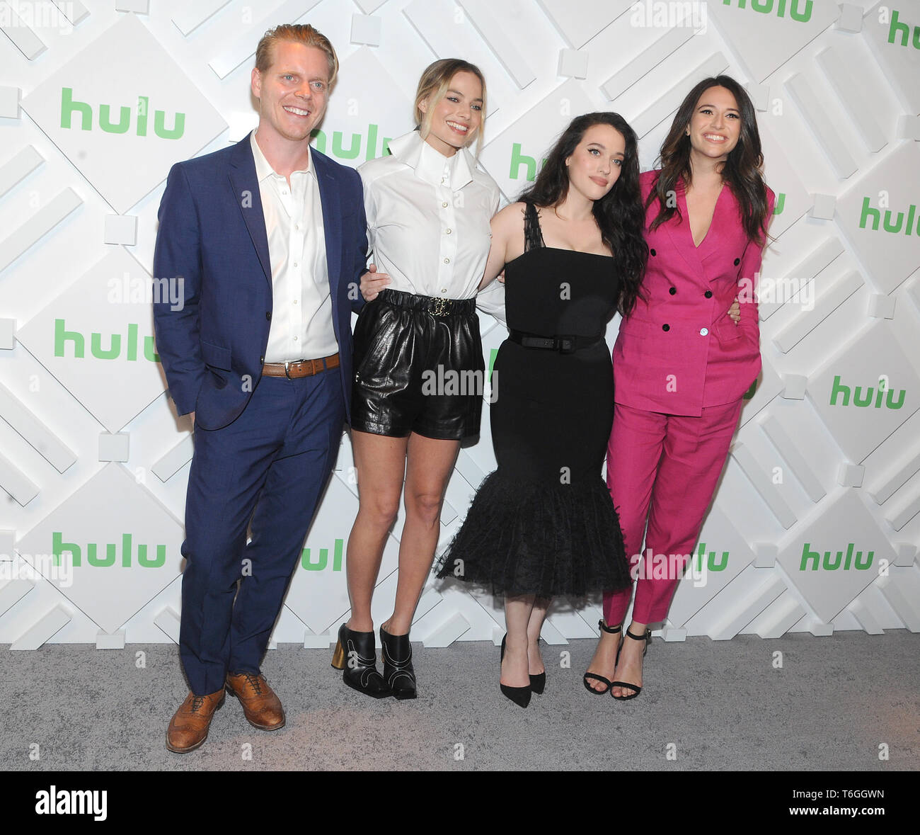 New York, New York, USA. 01st May, 2019. Brett Hedblom, Margot Robbie ...