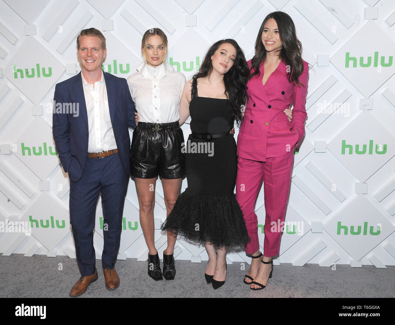 New York, New York, USA. 01st May, 2019. Brett Hedblom, Margot Robbie ...