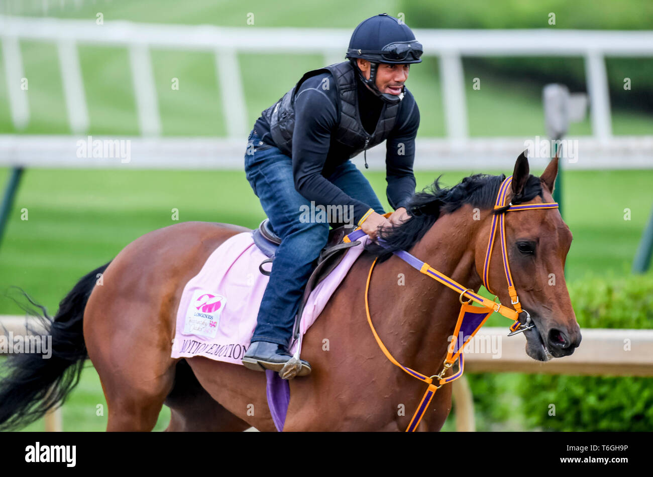 Louisville, Kentucky, USA. 30th Apr, 2019. Motion Emotion, trained by ...