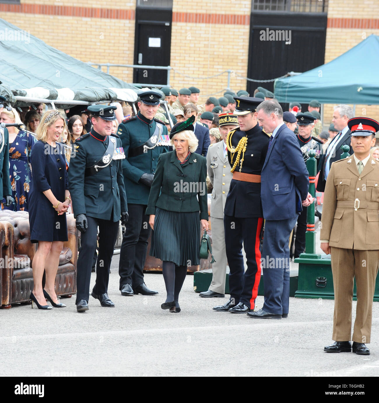 London, UK. 1st May, 2019. the New Normandy Barracks, Aldershot to meet ...