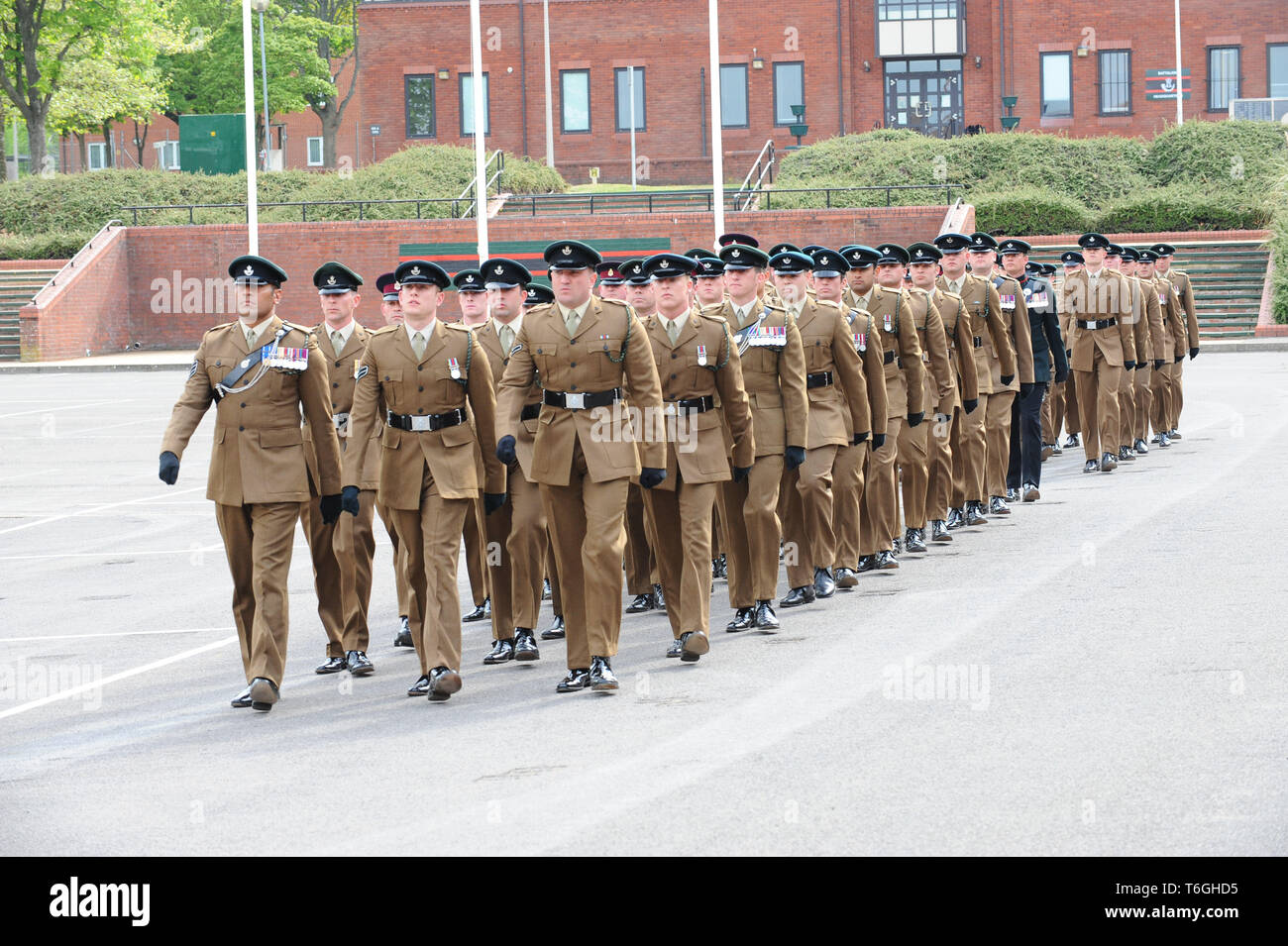 4th Battalion Rifles Normandy Barracks High Resolution Stock ...