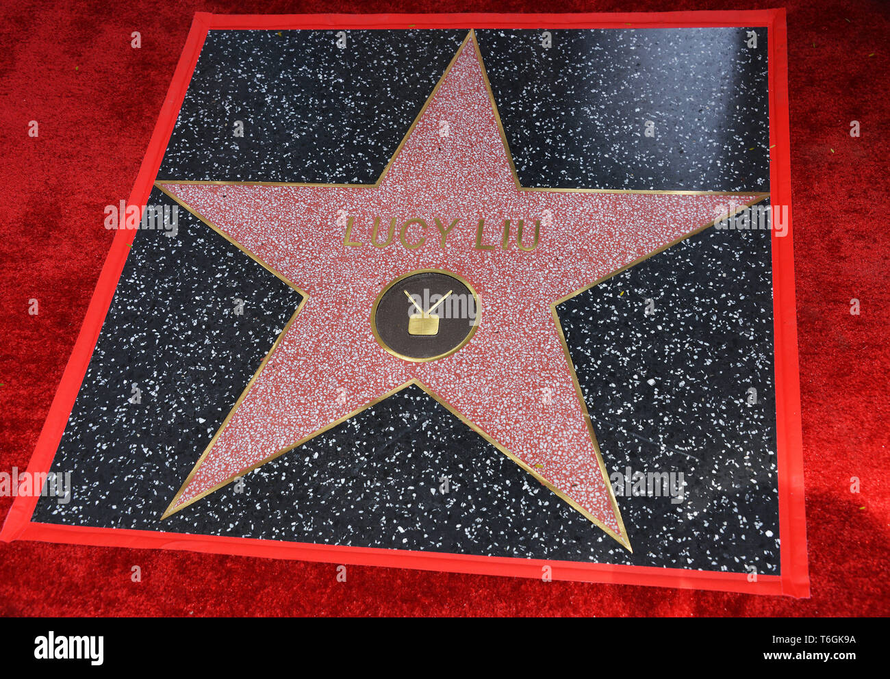 Lucy Liu Honored With Star On The Hollywood Walk Of Fame on May 01 ...