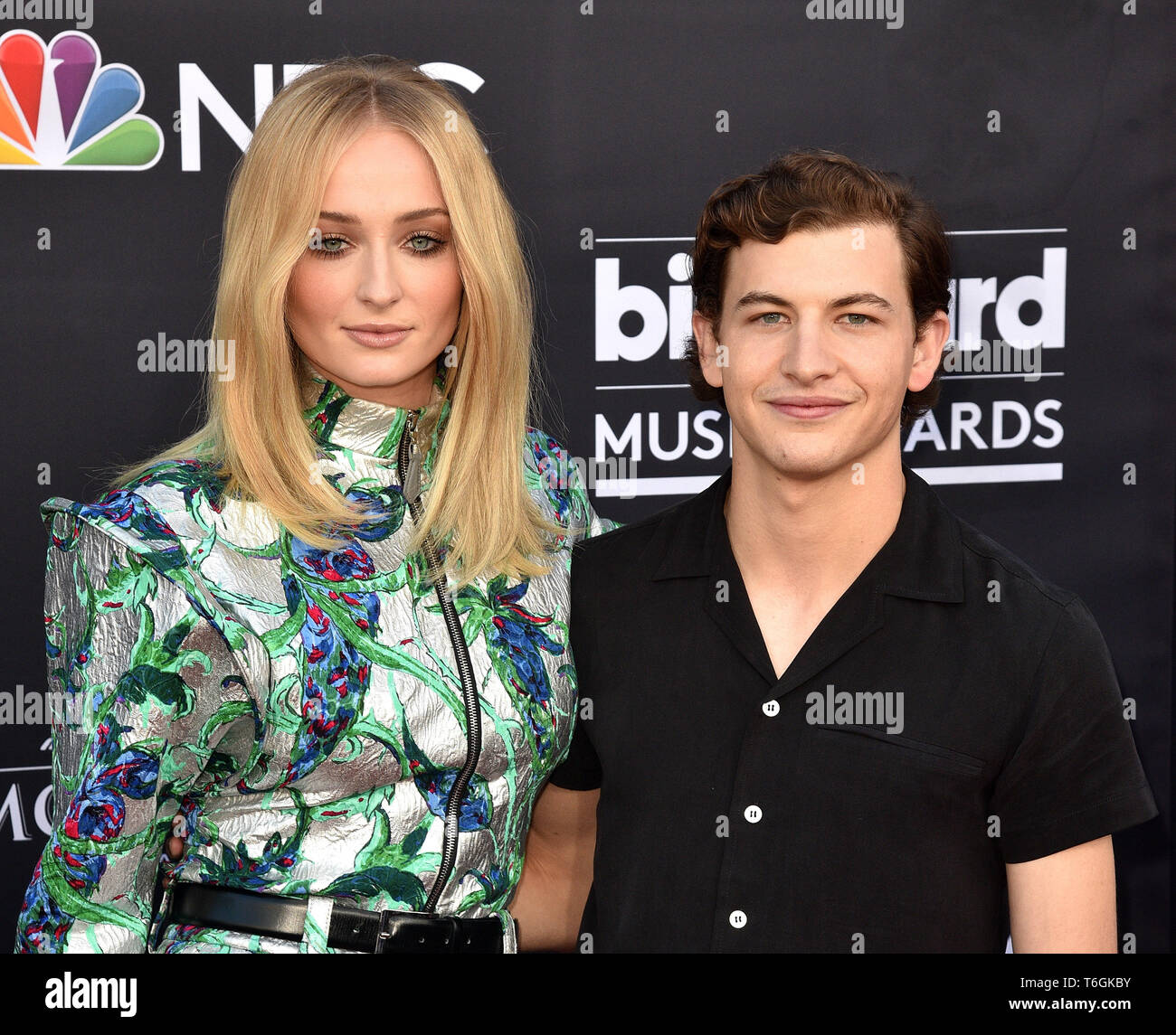 Las Vegas Nv May 01 Sophie Turner And Tye Sheridan Attends The 2019 Billboard Music Awards