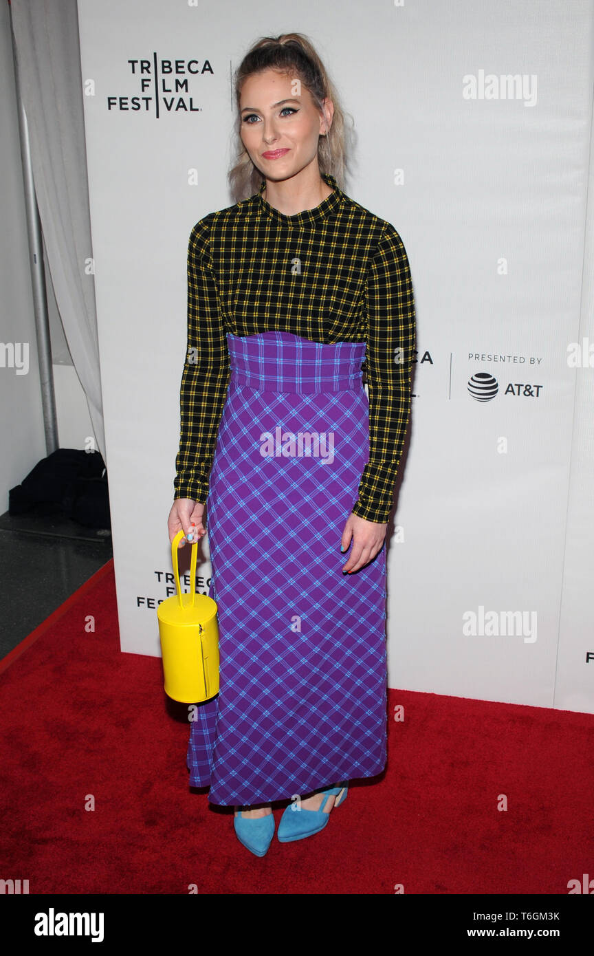 New York, NY, USA. 1st May, 2019. Lisa Hanawalt attends a screening of ...