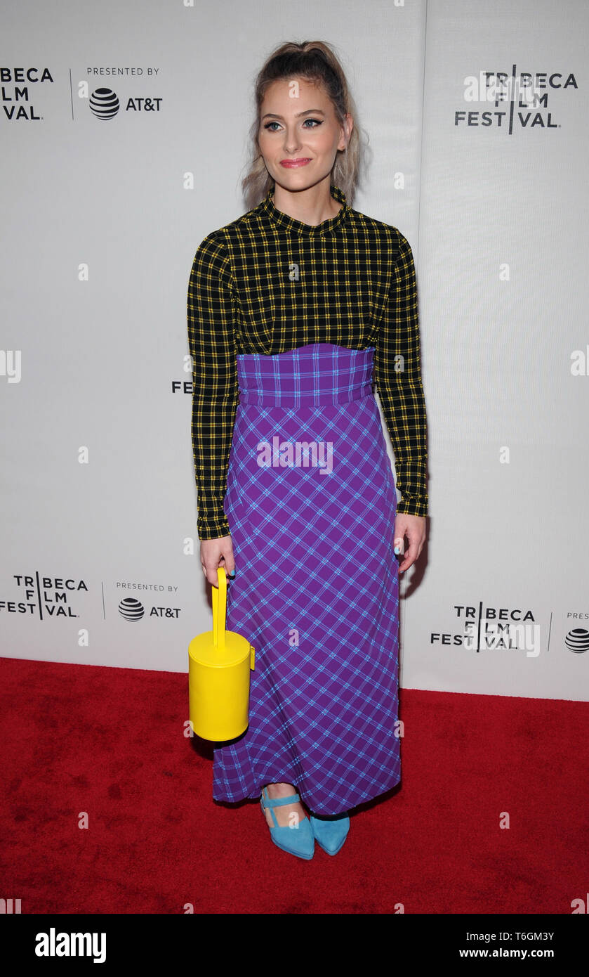 New York, NY, USA. 1st May, 2019. Lisa Hanawalt attends a screening of ...