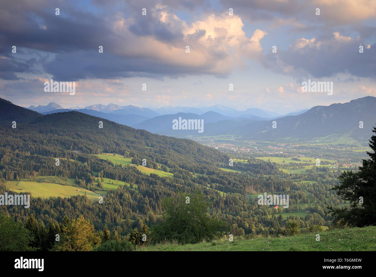 view to valley Stock Photo - Alamy